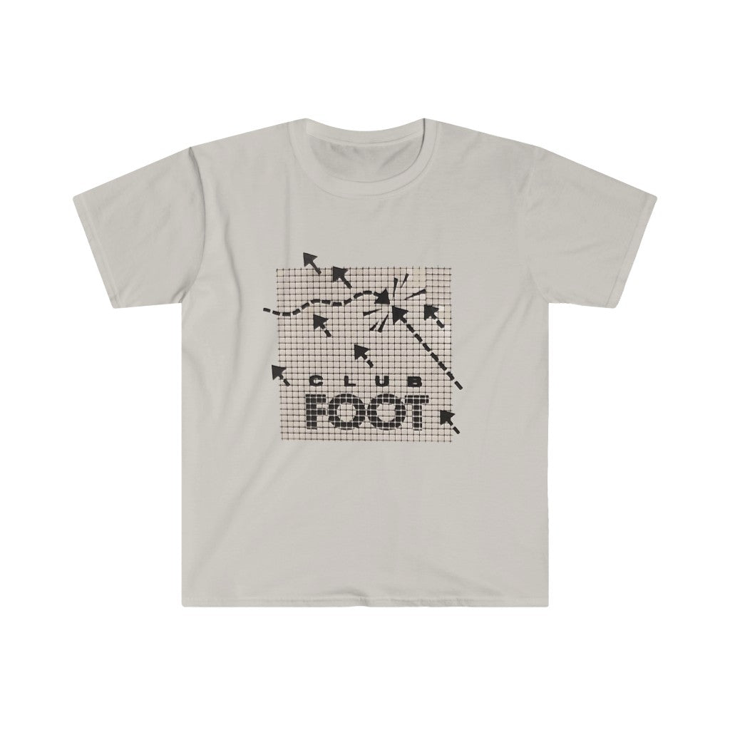 Club Foot, Austin, Texas (1980s) dance club tee – Yestercool